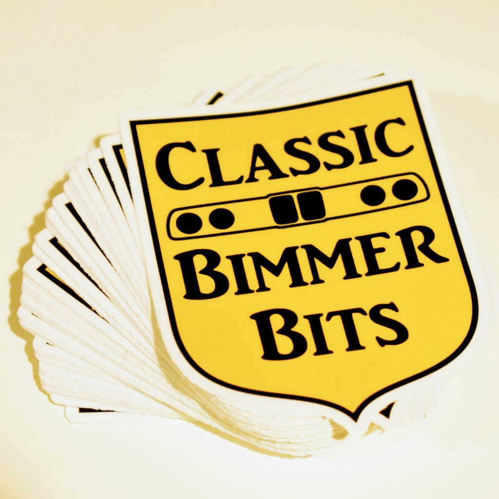 Classic Bimmer Bits Logo Sticker